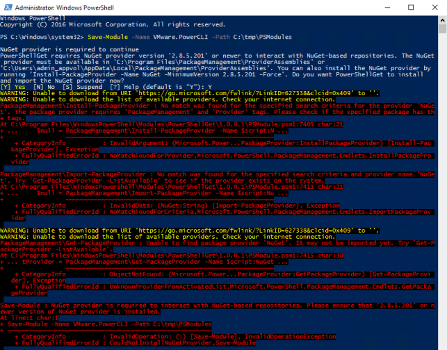 VMware PowerCLI – Setup – bjosoren's IT-Tech blog