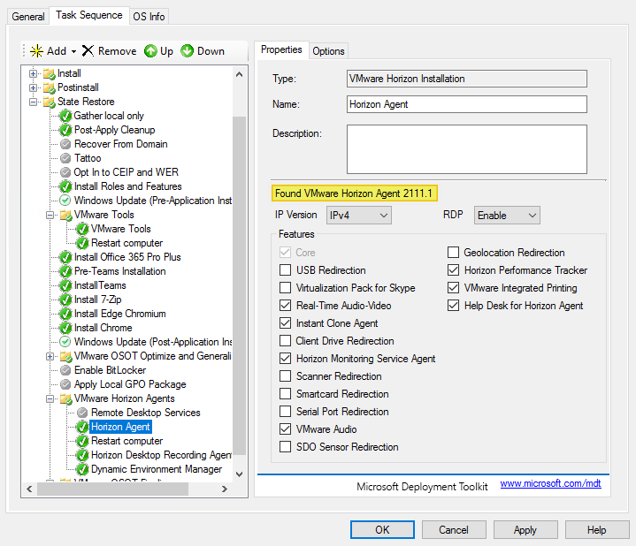 VMware Horizon – Upgrade Horizon Agent to v. 2203 – bjosoren's IT-Tech blog