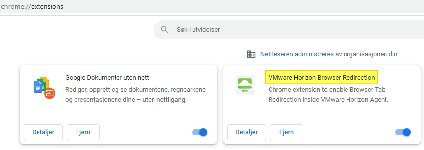 VMware Horizon – Browser Redirection – bjosoren's IT-Tech blog