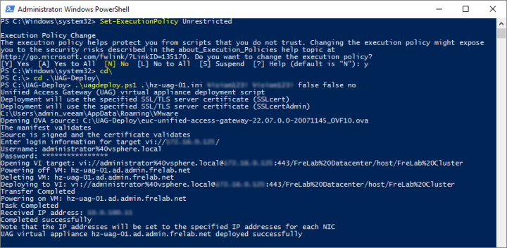 Horizon – Upgrade Unified Access Gateway to v.2506 – bjosoren's IT-Tech ...