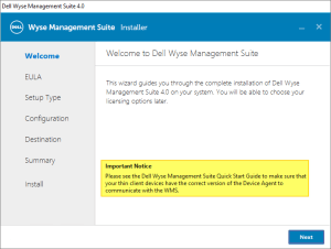 Dell WMS – Installation & Base-configuration – bjosoren's IT-Tech blog
