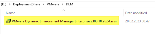 VMware DEM – Upgrade Agent to v. 2303 – bjosoren's IT-Tech blog