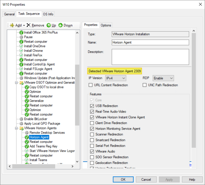 VMware Horizon – Upgrade Horizon Agent to v. 2309 – bjosoren's IT-Tech blog