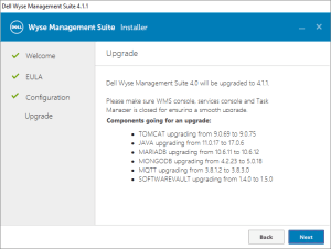 Dell WMS – Upgrade from 4.0 to 4.1.1 – bjosoren's IT-Tech blog