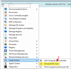 ControlUp On-Premises – Install ControlUp Agent in Horizon Template – bjosoren's IT-Tech blog