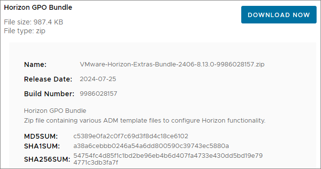 Horizon – Upgrade Horizon GPO Bundle to v. 2406 – bjosoren's IT-Tech blog